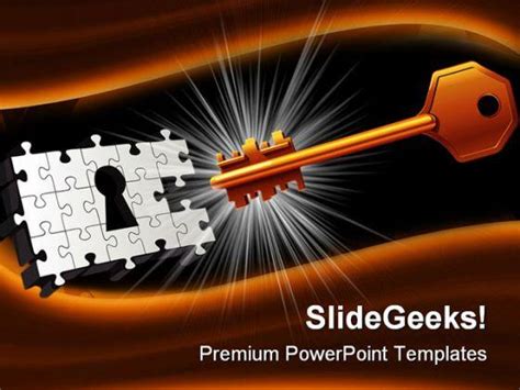 Unlock Powerpoint Template