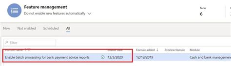 Dynamics 365 Finance Emailing Payment Dhrp