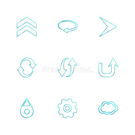 arrows directions pointer arrow user interface pointer stock