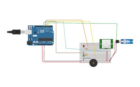 Circuit Design Cancela Tinkercad