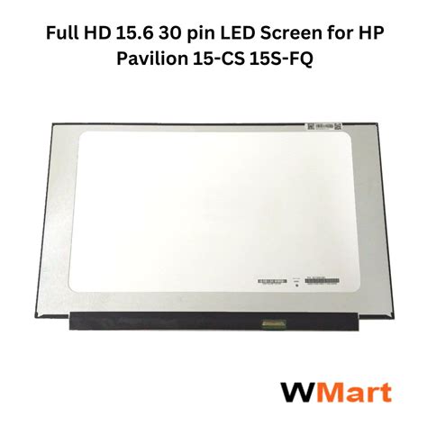 Full Hd Pin Led Screen For Hp Pavilion Cs S Fq Lapstore