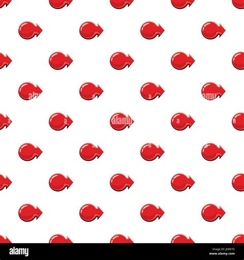 Red Glossy Right Arrow Pattern Stock Vector Image And Art Alamy