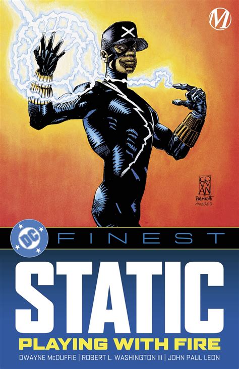 Static Playing With Fire Dc Finest Fresh Comics