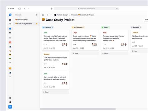 Teamwave Saas Project Management Webapp Project Page In 2024 Web