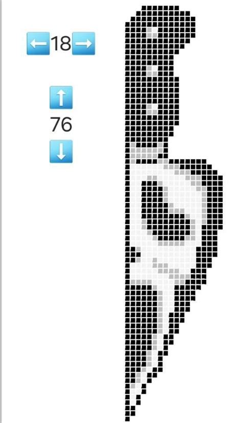 Ghost Face Pixel Art