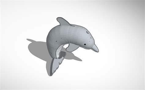 3d Design Dolphin Tinkercad