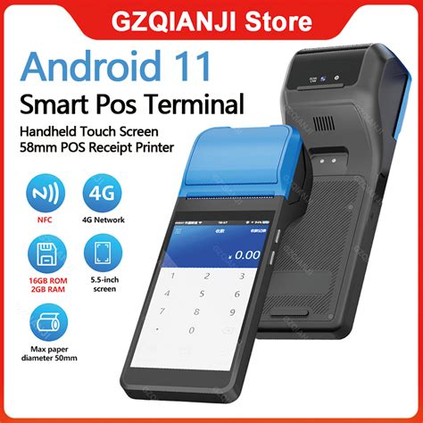 Android Pda Nfc Pos Receipt Bill Thermal Wifi Bluetooth Mobile Printer 58mm Wireless Handheld