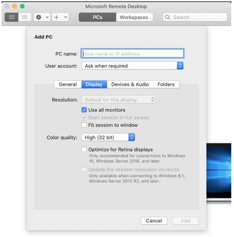 Remote Desktop Connection Ampd Computing