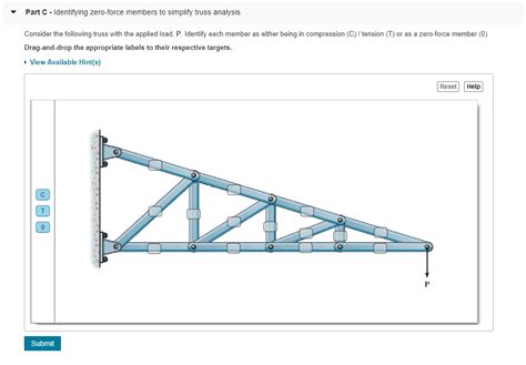 Solved Learning Goal To Be Able To Identify Zero Force