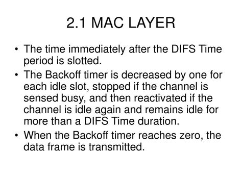 Ppt Demand Based Bandwidth Assignment Mac Protocol For Wireless Lans