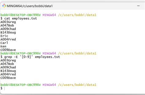 Bash How To Use Regex To Match Digits Collecting Wisdom