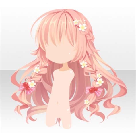 Chibi Anime Girl With Long Hair