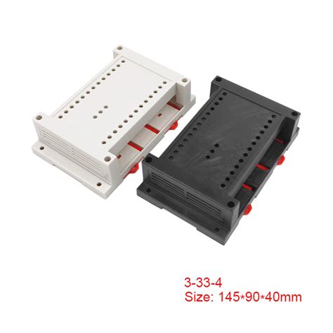 DIN Rail Box Plastic Enclosure PLC Control Box Electronics Enclosure PCB Enclosure
