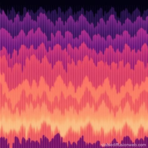 Spectrogram Inspired Landscape Stable Diffusion Online