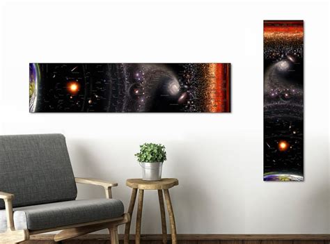 rectangular log map scheme of the observable universe pablo carlos