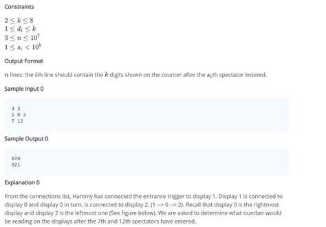 Solved Counter Conundrum Hammy Reasoner Is Building A Chegg Com