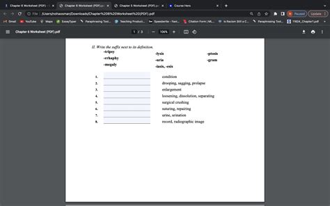 Solved Chapter 6 Worksheet Pdf S X Chapter 6 Worksheet