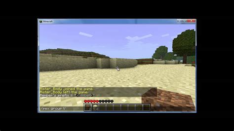 Minecraft Server Plugin Tutorial PermissionsEx V 1 13 Prefix Chat YouTube