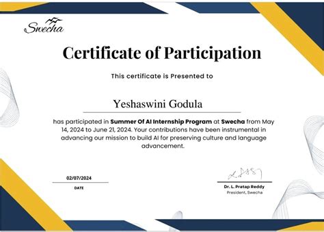 Yeshaswini Godula On Linkedin Swecha Internship Speechrecognition