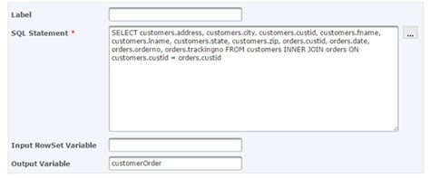 Using The Sql Wizard To Join Data From Two Database Tables Goanywhere Mft