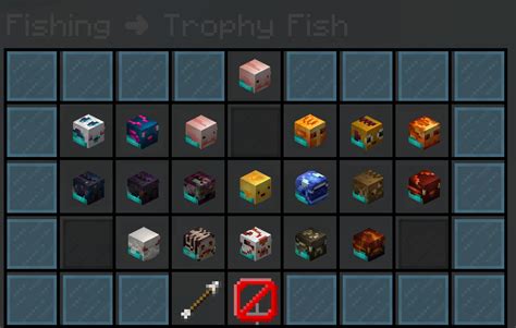 Other Rework The Trophy Fish Level Leveling Menu Hypixel Forums
