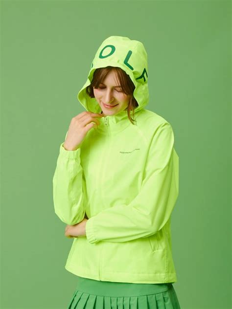 마일즈앤마일즈앤마일즈 풀 집 후디 레인 윈드브레이크 자켓 바람막이 우비겸용네온 옐로우 위시버킷