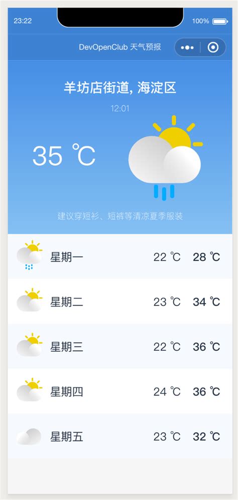 微信天气预报小程序实战开发 csdn博客
