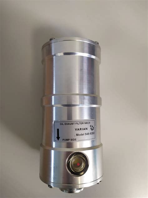 Varian 949 9392 Oil Exhaust Filter Nw25 Refurbished Scientific Instruments