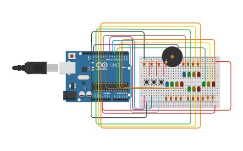 Circuit Design Intersection Tinkercad