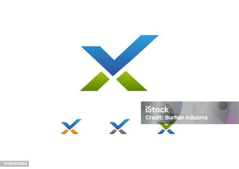 X 레터 로고 아이콘 벡터 로고에 대한 스톡 벡터 아트 및 기타 이미지 로고 알파벳 X 화살표 Istock