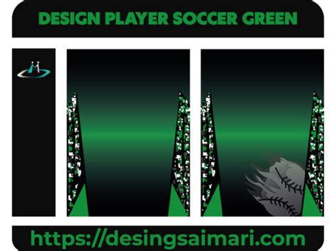 Design Player Soccer Green Desings Aimari