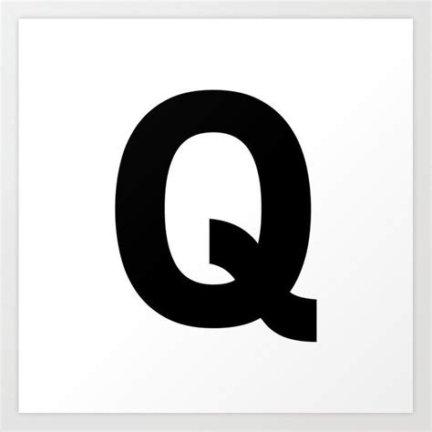 Black Letter Q