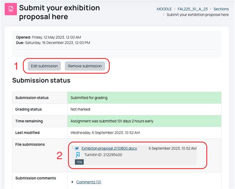 Submitting An Assignment In Moodle Support And Information Zone