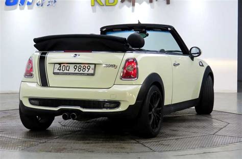 미니 쿠퍼 S 컨버터블 16 기본형 중고 매매 중고차 시세 2009년 3월식 중고 가격 콜카콜차
