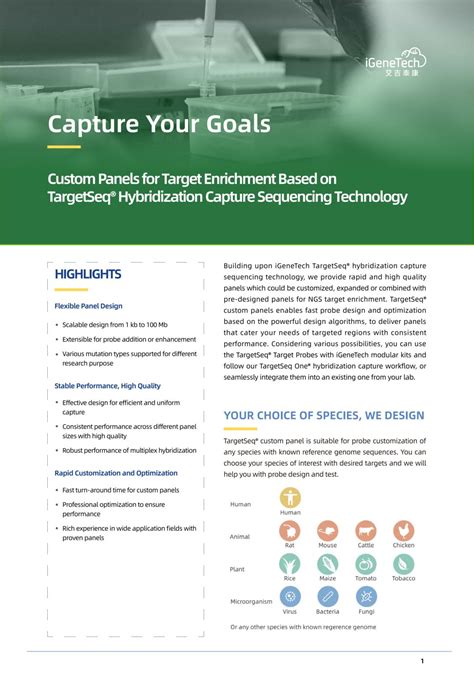 Igenetech Bioscience On Linkedin Igenetech Provide Rapid And High Quality Customized Panels