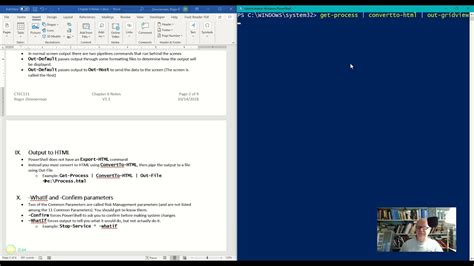 Powershell Convertto Html Intro To Powershell Series Video 6 9 Youtube