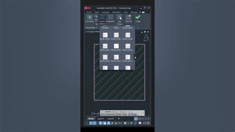 Hatch Set Origin Autocad Tutorial Architecture Autocad Architect Youtube