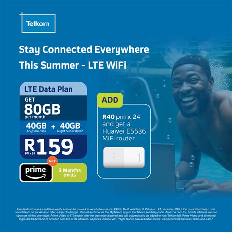 Telkom Western Cape 🌴 Unlock Endless Summer Fun With Telkom Lte Wifi 🌊 Stay Connected