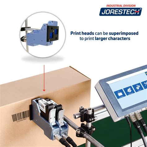 Tij Dual Head Inkjet Coder For Small And Large Character Printing