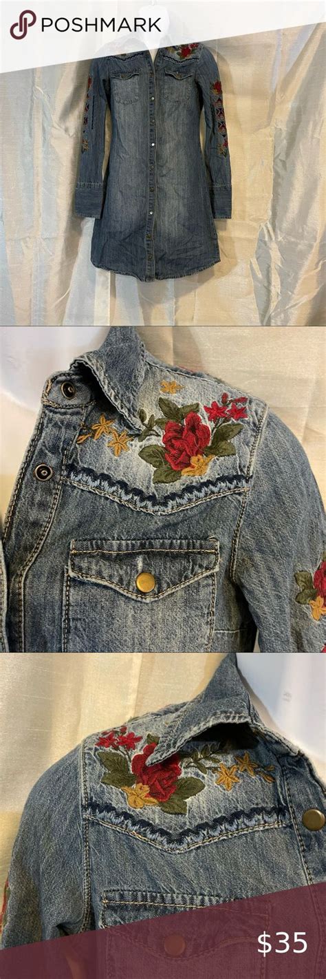 Stetson Denim Shirt Jacket Dress