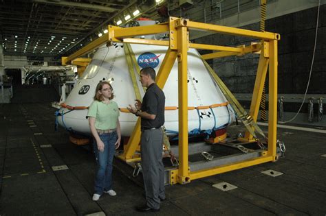 NASA S New Orion Spaceship Makes A Splash In Ocean Tests Space