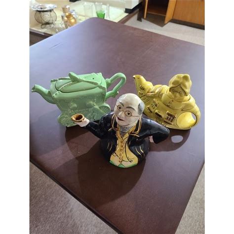 Decorative Ceramic Teapots Beck Auctions Inc
