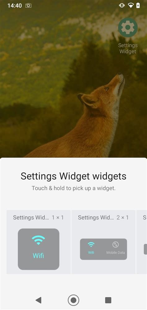Settings Widget APK Download For Android Free