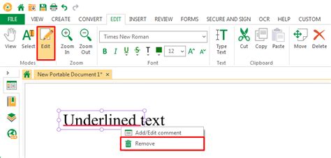 How To Underline Text PDFsam Enhanced
