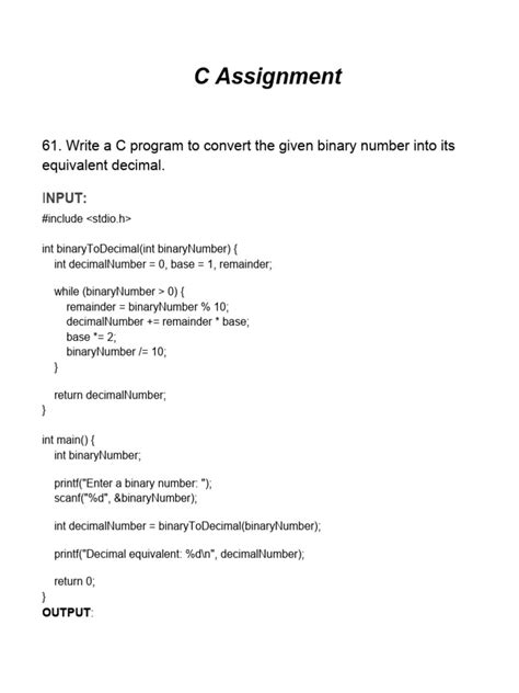 C Assignment 2 Pdf Computer Science Mathematics