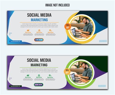 Premium Vector Creative Web Banner Template Design