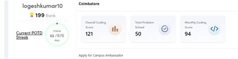 Skcet Geeksforgeeks Codingjourney Consistency Learning Achievementunlocked Codelife