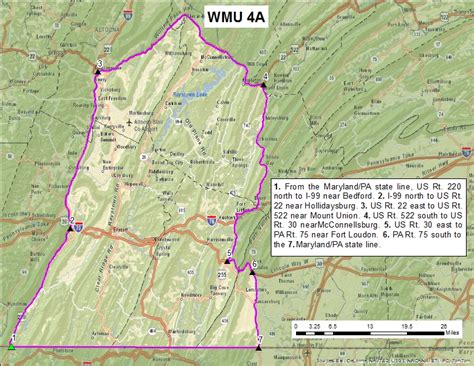 Wmu Boundary Maps Game Commission Commonwealth Of Pennsylvania