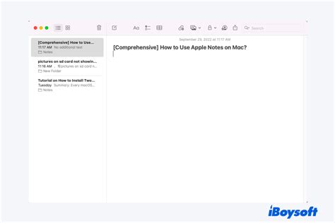 How To Use Apple Notes On Mac Air Macbook Pro