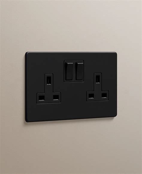 Black Double Socket Dowsing Reynolds